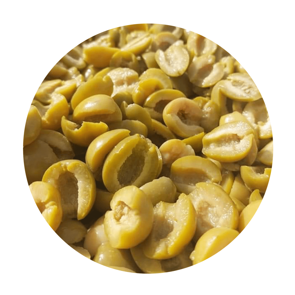 Green Halves - Castle olive